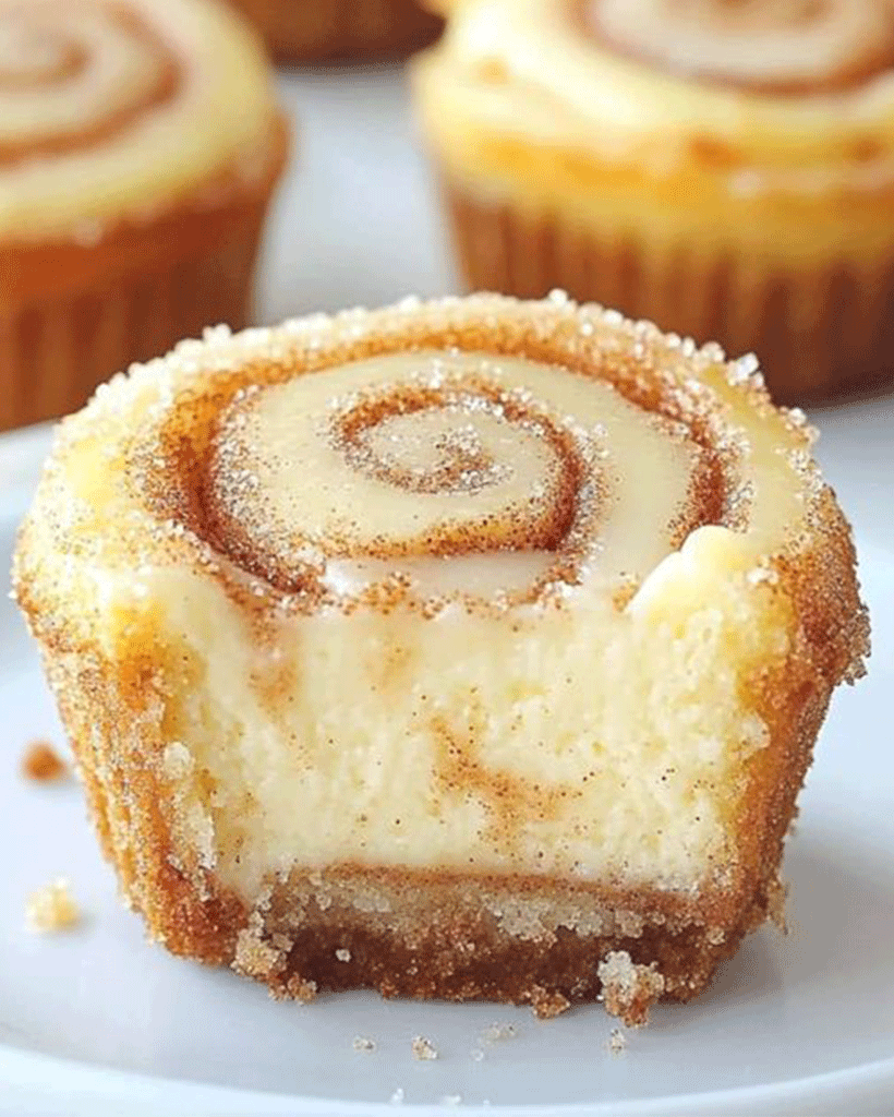 Mini Cinnamon Roll Cheesecakes – Easy Dessert Recipe - Slam Recipes