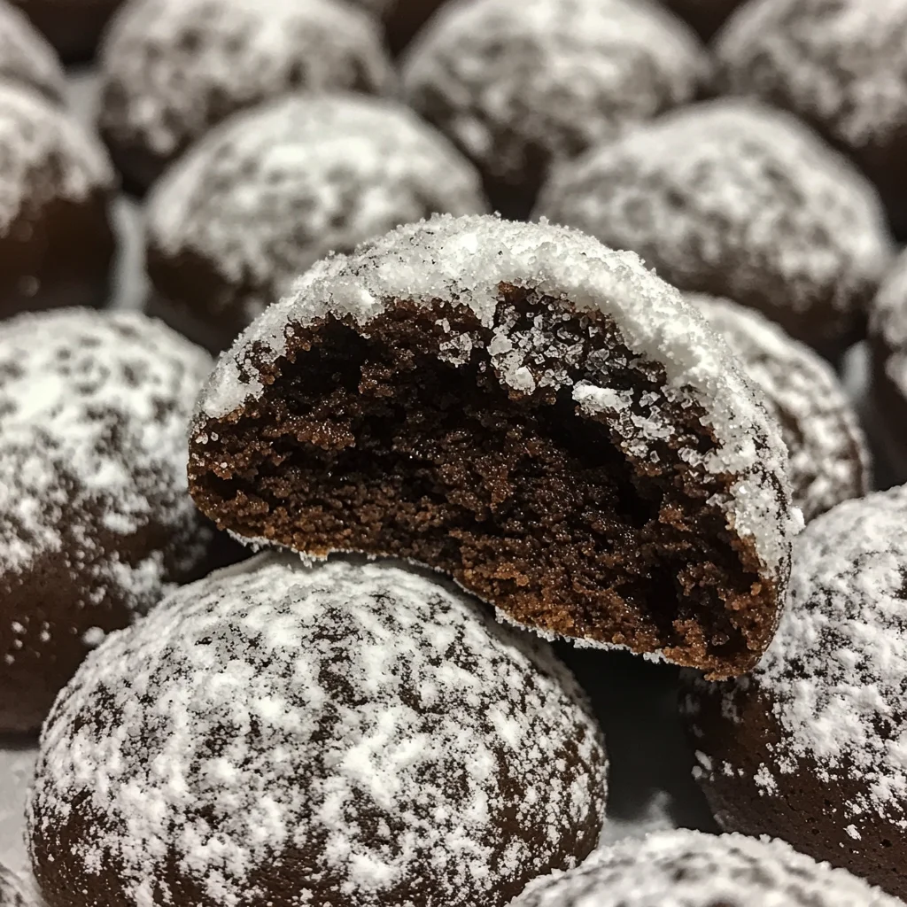 Chocolate Snowball Cookies – Perfect Christmas Treats - Slam Recipes