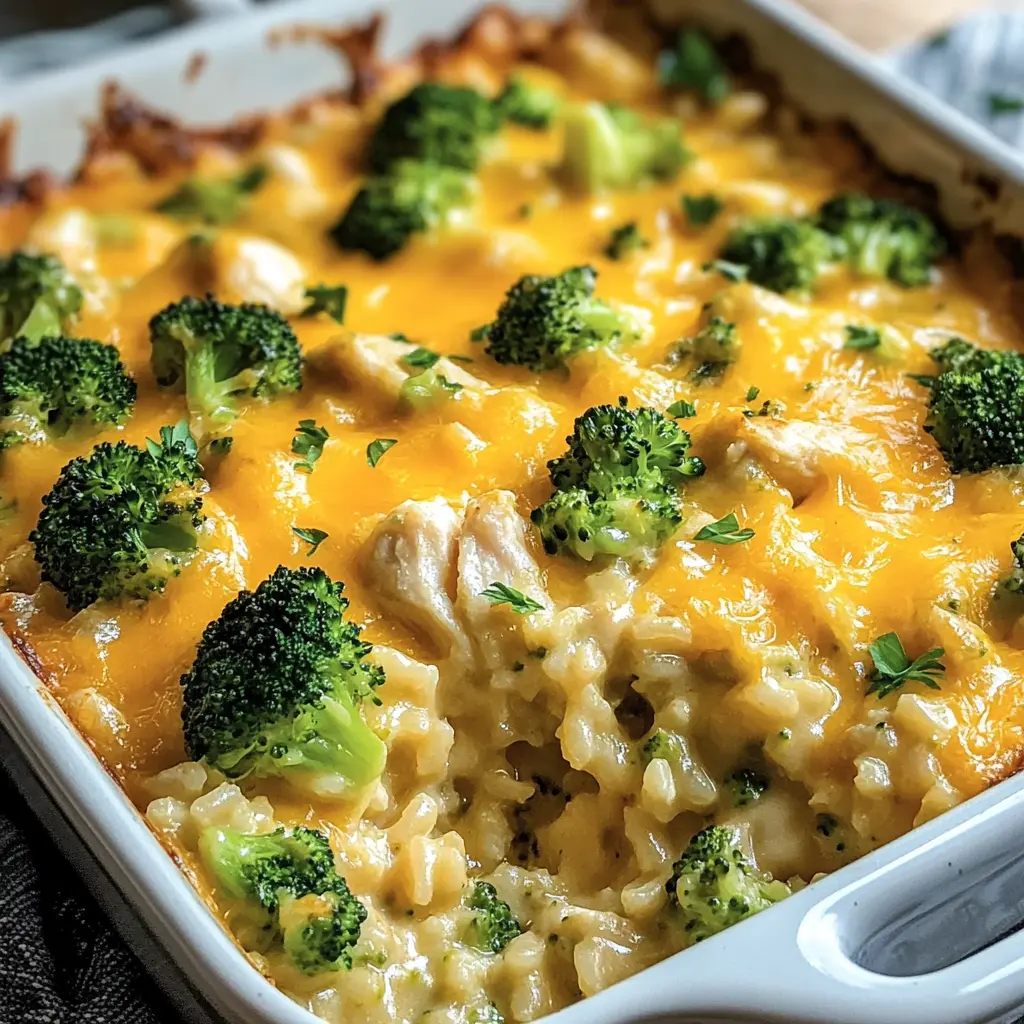 Best Cheesy Chicken Broccoli Rice Casserole – Quick & Easy - Slam Recipes